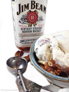 Jim Beam Toasted Pecan Ice Cream - Through Her Looking Glass