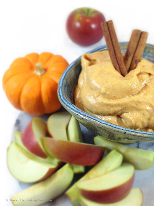 Cheesecake Pumpkin Maple Dip - Through Her Looking Glass