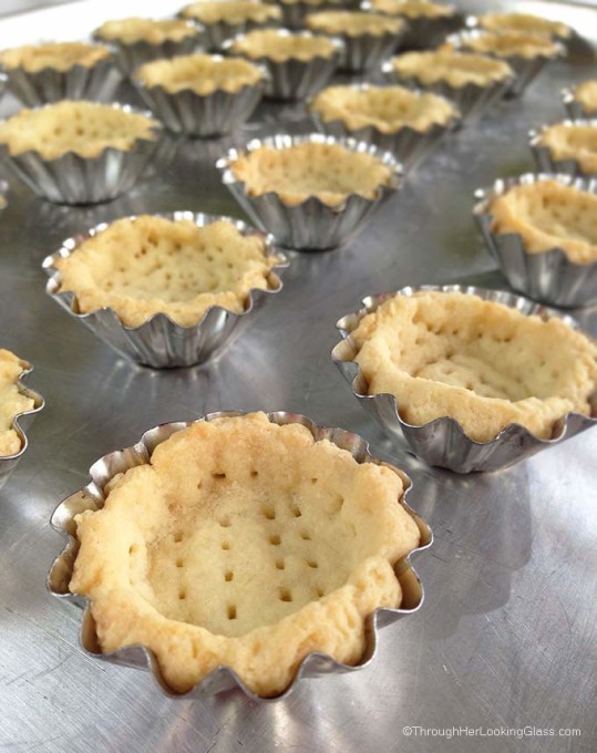 Raspberry Lemon Tartlets - Through Her Looking Glass