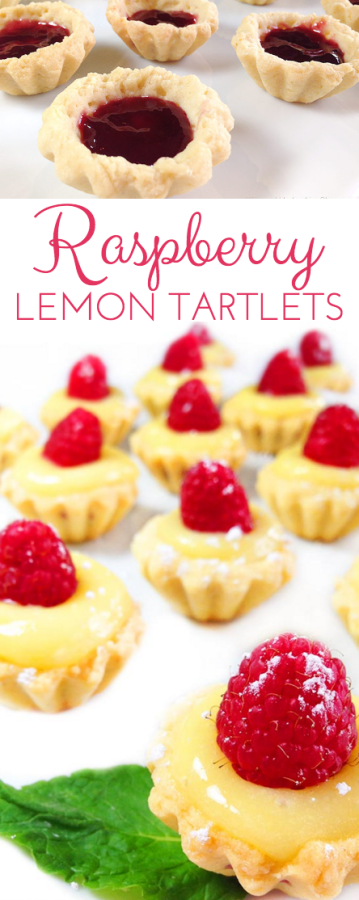 Raspberry Lemon Tartlets - Through Her Looking Glass