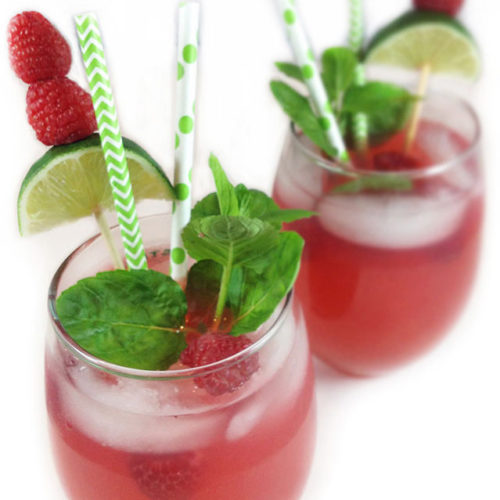 Raspberry Limeade Recipe - Through Her Looking Glass