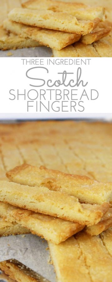 Scotch Shortbread Recipe (3 Ingredients!) - Through Her Looking Glass