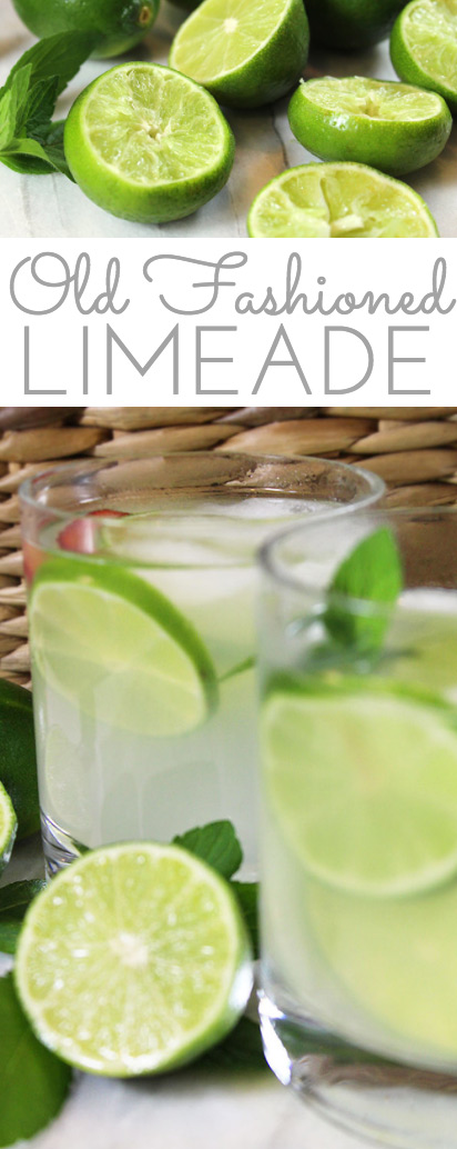 How To Make Limeade (Old-Fashioned!) - Through Her Looking Glass